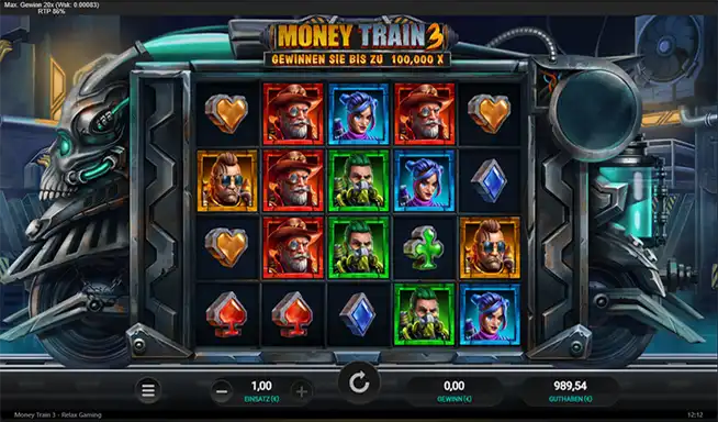 Spiele Money Train 3 online um echtes Geld | Tipico Games